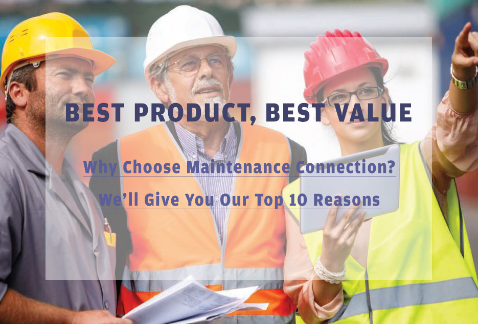 Top 10 Reasons to use Maintenance Connect - Pentagon Solutions